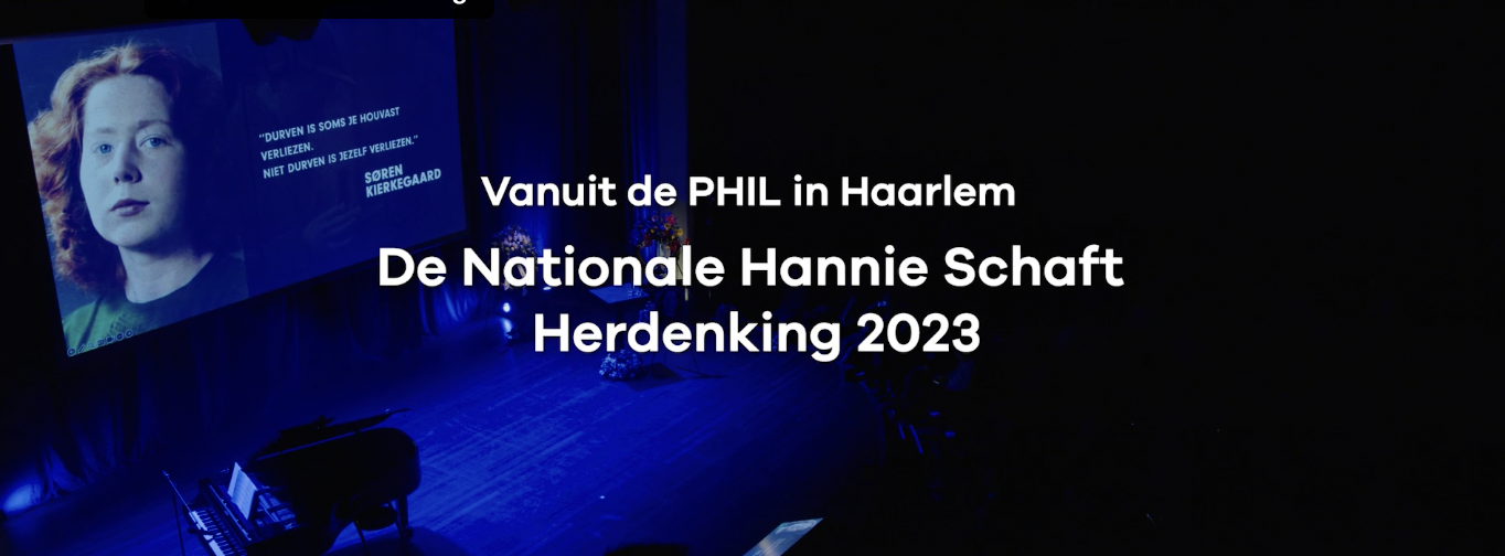 Bekijk de Nationale Hannie Schaft Herdenking 2023 - Nationale Hannie ...
